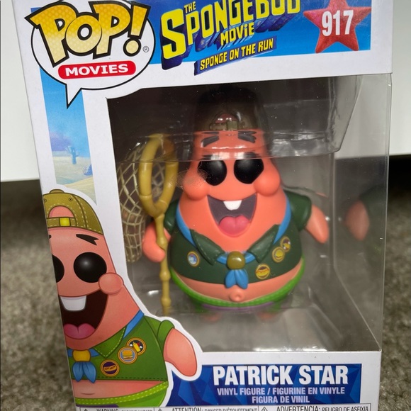 Funko | Toys | Funko Pop Patrick Star From The Spongebob Movie ...
